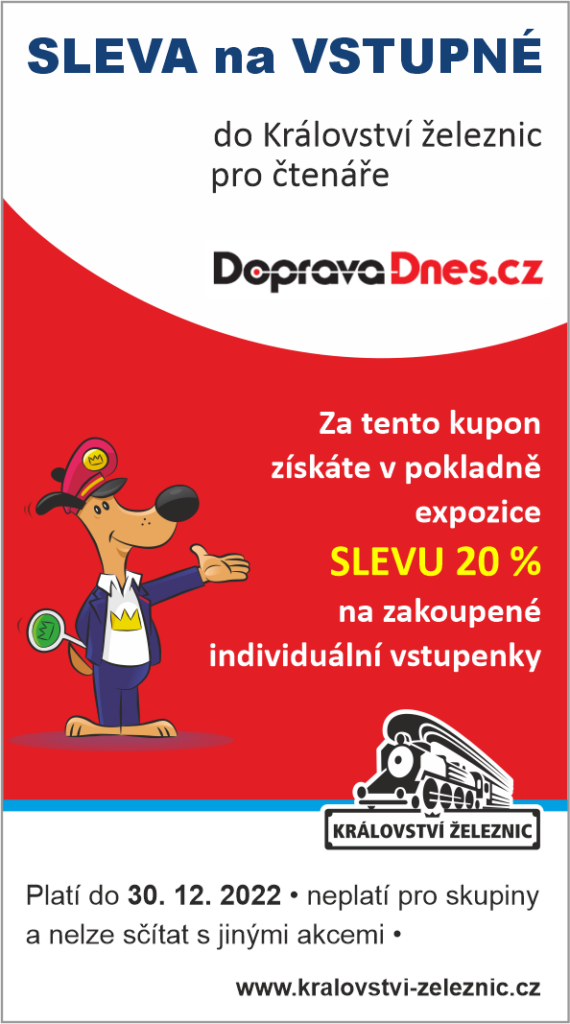 Kupon na slevu - Království železnic